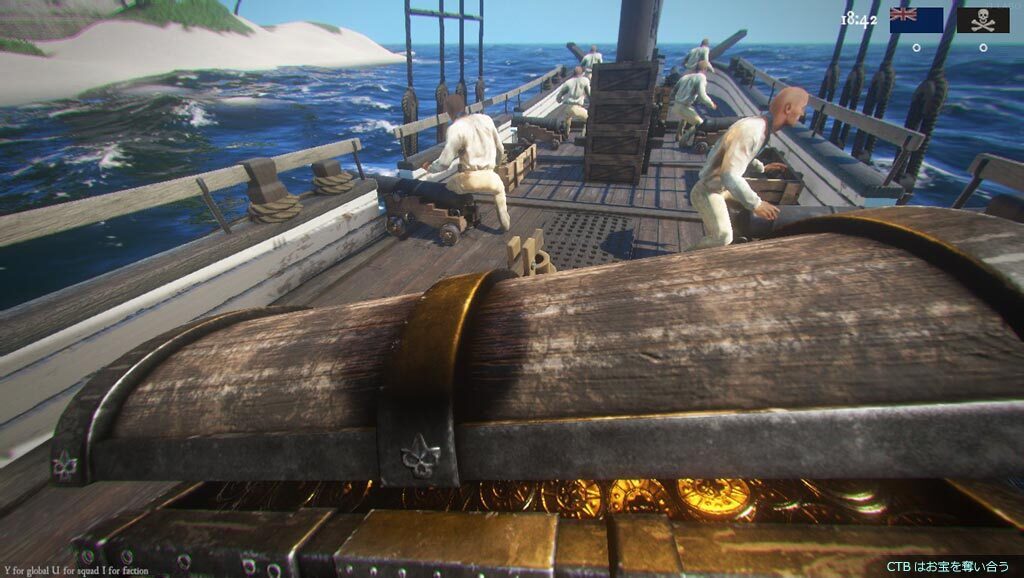 STEAMにて無料化『Blackwake』船長や乗組員として作業＆戦闘！ 最大54人対戦オンライン海賊FPSアクション、感想＆紹介: JJ ...