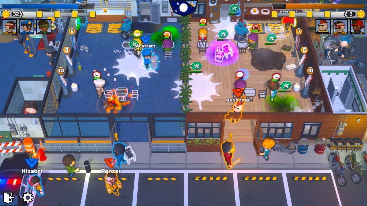 STEAMで8月4日夜まで無料配布『Kitchen Wars』レストラン邪魔し合い対戦ゲーム: JJ PCゲームラボ