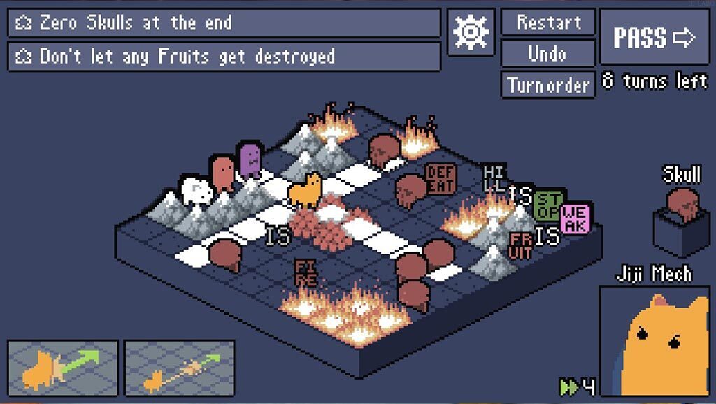 12月28日朝までPCゲーム無料配布『Mobile Suit Baba』高評価作品『Baba Is You』クリエイターによる『Into ...